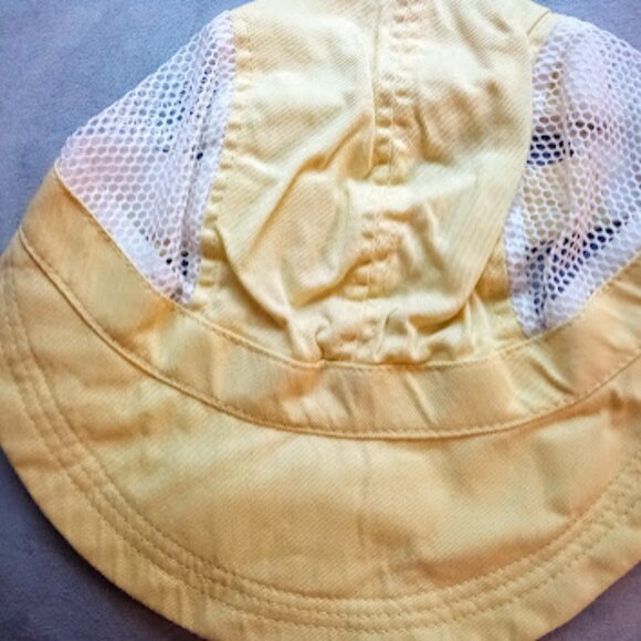 Dpc | Accessories | Dpc Light Yellow Sun Ventilated Hatcap | Poshmark